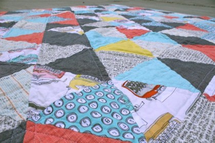 60-Degree Triangle Quilt | Whipstitch
