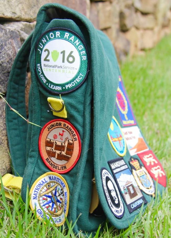 Junior Ranger Backpacks with Patches and Pins | Whipstitch